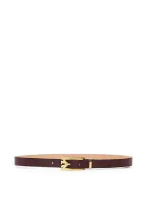 Victoria Beckham Dorian Buckle Belt - Red