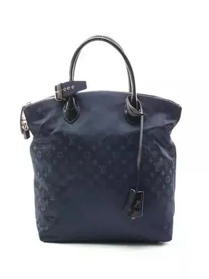 LOUIS VUITTON Lockit Monogram De Jour Tote Bag - Blue