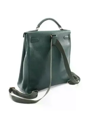 Hermès 1999 Kelly Backpack - Green