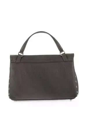 ZANELLATO Postina Studded Leather Tote Bag