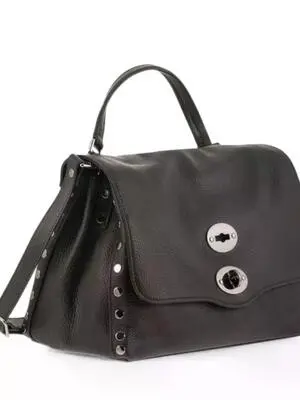 ZANELLATO Postina Studded Leather Tote Bag
