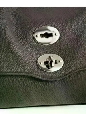 ZANELLATO Postina Studded Leather Tote Bag