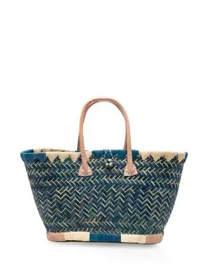 THE NINA STUDIO Clotilde Woven Tote Bag