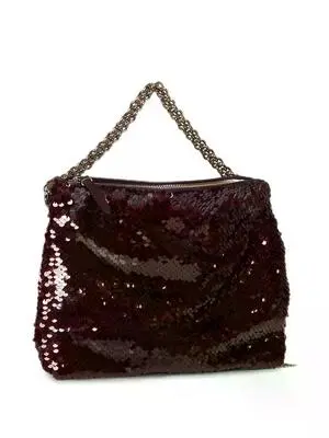JIMMY CHOO Callie Sequin-embellished Tote Bag