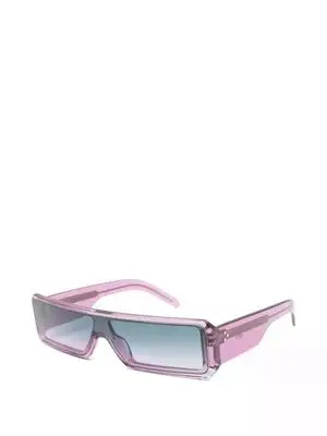 Rick Owens Geth Gradient-lense Sunglasses - Purple