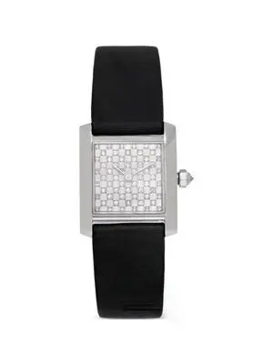 Cartier Tank Américaine Diamond Watch - Silver
