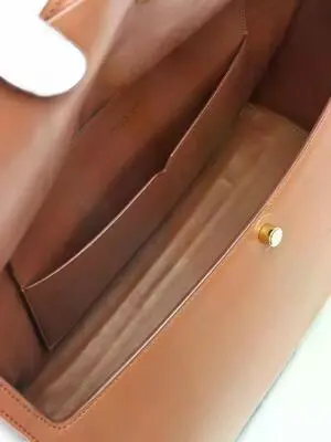 Burberry Elizabeth Leather Tote Bag