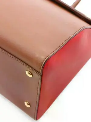 Burberry Elizabeth Leather Tote Bag