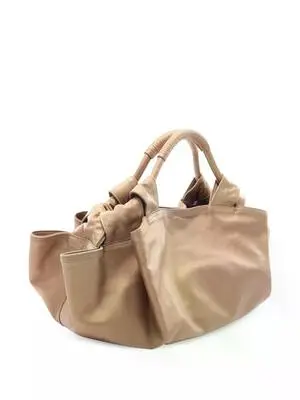 Loewe Nappa Aire Handbag - Gold