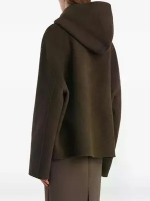Khaite Hooded Jacket - Brown