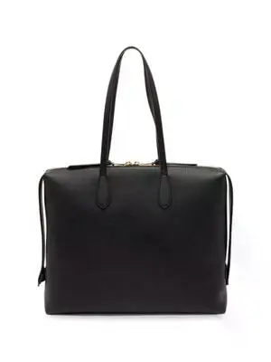 Dolce & Gabbana Logo-plaque Leather Tote Bag