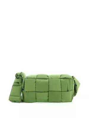 Bottega Veneta Padded Tech Cassette Crossbody Bag - Green