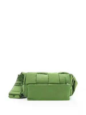 Bottega Veneta Padded Tech Cassette Crossbody Bag - Green
