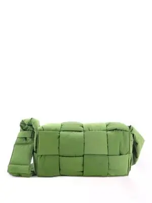 Bottega Veneta Padded Tech Cassette Crossbody Bag - Green