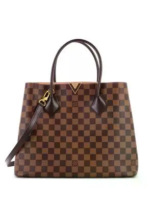 LOUIS VUITTON Kensington Damier Tote Bag - Brown
