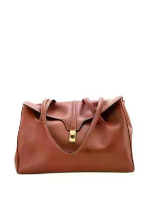 Celine Soft 16 Bag In Smooth Calfskin - Brown