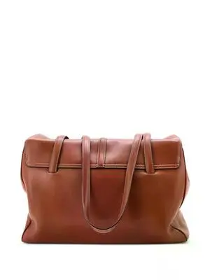Celine Soft 16 Bag In Smooth Calfskin - Brown