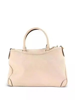 LOUIS VUITTON Monogram Empreinte Giant Pm Satchel Handbag - Neutrals