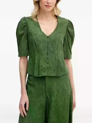 HOSS INTROPIA Casilda Puff-sleeve Blouse