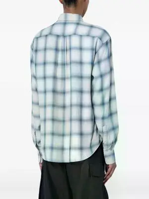 Our Legacy Checked Long-sleeve Shirt