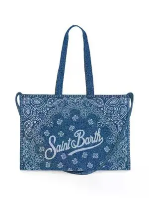 MC2 SAINT BARTH Bandana Print Tote Bag