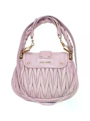 Miu Miu Matelassé Coffer Handbag