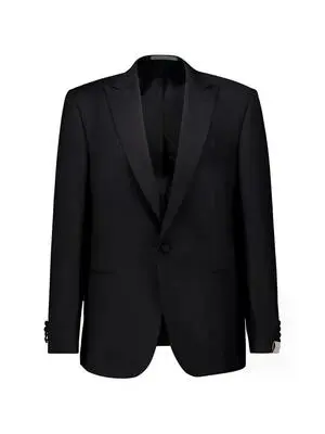 Corneliani Peak-lapel Virgin-wool Suit