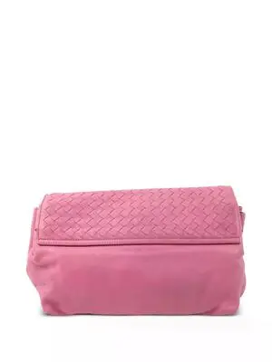 Bottega Veneta Intrecciato Shoulder Bag - Pink