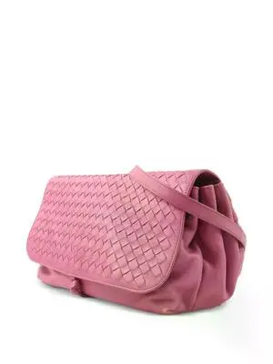 Bottega Veneta Intrecciato Shoulder Bag - Pink