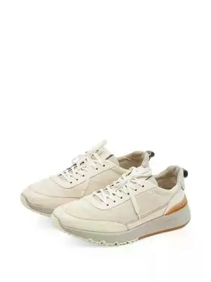 Brunello Cucinelli Leather Sneakers - Neutrals