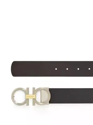 FERRAGAMO Reversible Gancini Belt