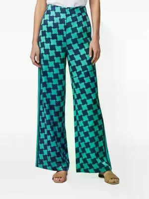 Casablanca Pool Tile Print Trousers