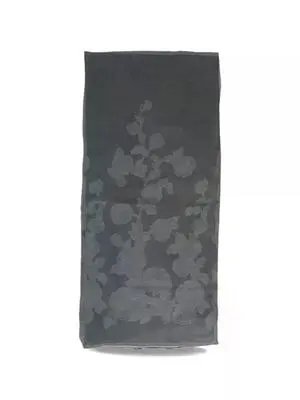 Giorgio Armani Floral-embroidered Scarf