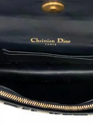 Dior 2018 Oblique Canvas Saddle Belt Bag