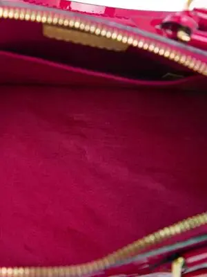 LOUIS VUITTON 2013 Monogram Vernis Alma Bb Satchel