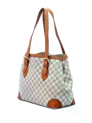 LOUIS VUITTON Damier Azur Hampstead Mm Tote Bag