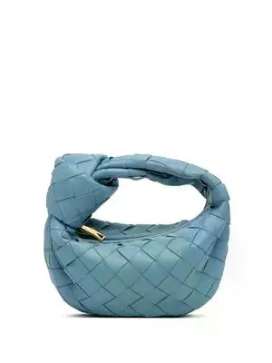 Bottega Veneta 2012-2026 Candy Nappa Intrecciato Jodie Hobo Bag - Blue