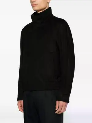 LARDINI High-neck Zip-up Jacket