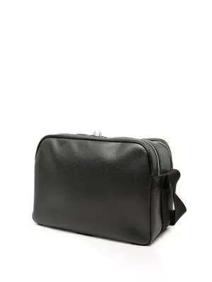 LOUIS VUITTON Taiga Leather Reporter Pm Crossbody Bag - Black