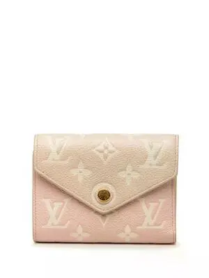 LOUIS VUITTON 2021-2026 Monogram Empreinte Spring In The City Victorine Wallet Small Wallets - Pink