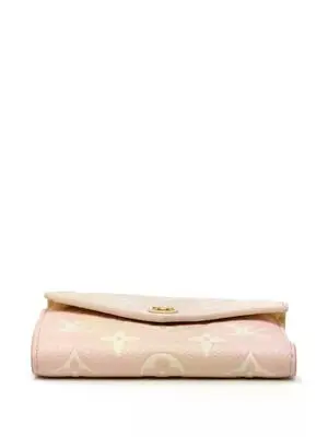 LOUIS VUITTON 2021-2026 Monogram Empreinte Spring In The City Victorine Wallet Small Wallets - Pink