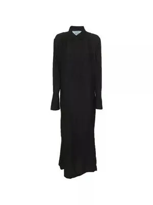 Prada Satin Abaya Maxi Dress