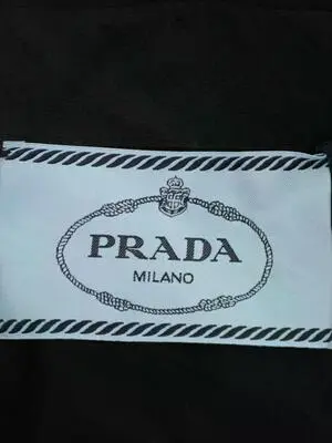 Prada Satin Abaya Maxi Dress