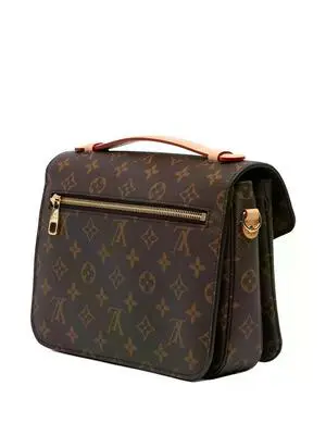 LOUIS VUITTON 2010-2026 Monogram Pochette Metis Satchel