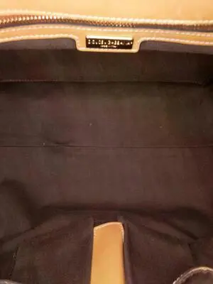 Dolce & Gabbana Leopard Print Coated Canvas Miss Sicily Satchel - Brown