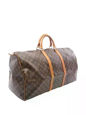 LOUIS VUITTON 1988 Monogram Keepall 60 Travel Bag