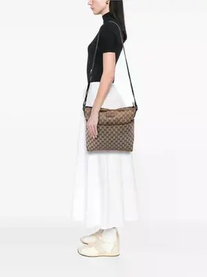 Gucci 2016-2026 Gg Canvas Web Crossbody Bag