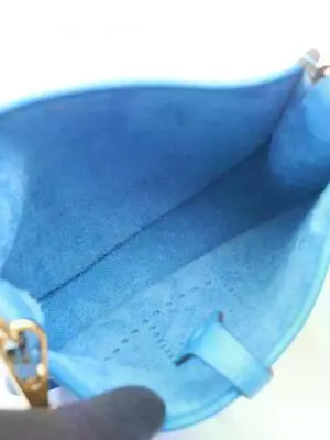 Hermès Clemence Evelyne Amazone Tpm Crossbody Bag - Blue