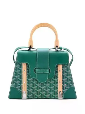 Goyard Saigon Top Handle Bag - Green