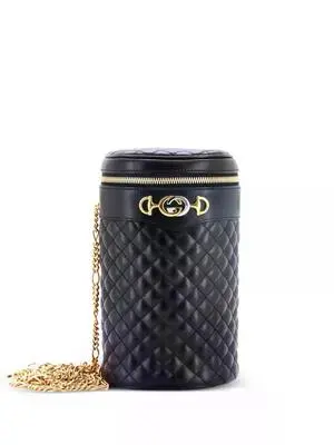Gucci Quilted Leather Belt Bag - Black